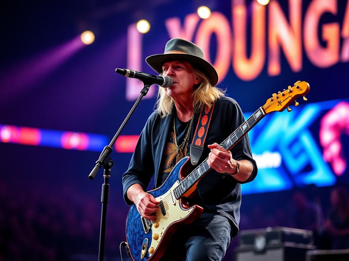 Neil Young Rocks Adidas Arena: A Stunningly Sharp Performance ...