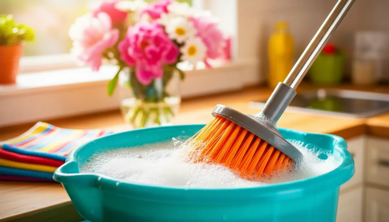 This is the genius trick my mom swears by to make your mop look brand ...